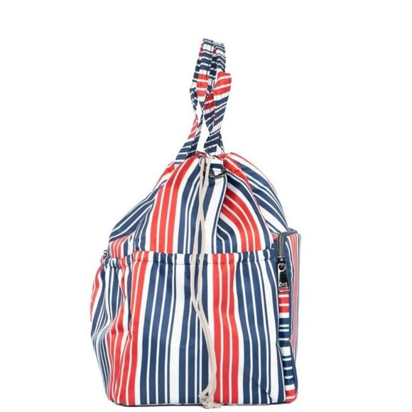 lug | Bags | Lug Ditty Xl Tote Bag Drawstring Bag Joy Stripe Red White ...